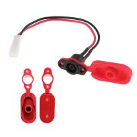 China ABS Electric Scooter Charging Port 1S F30 F40 M365 Battery Connector for sale
