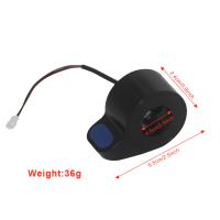 China Black Blue Throttle Accelerator ABS Silicone Sensitive Throttle for sale