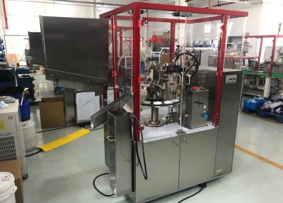 China 4,800 pcs/hour Plastic Cream Tube Filling Machine / Tube Toothpaste Packaging Machine for sale