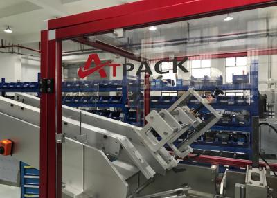 China PLC 3000pcs/Hour Cosmetics Horizontal Cartoning Machine for sale