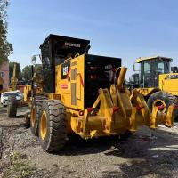 China Used Caterpillar CAT140H Grader 2023 90% New 16.5 TON with Diesel Engine Gearbox Pump & Motor Japan Origin for sale