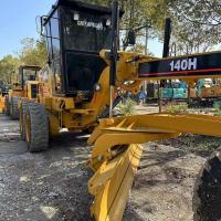 China Used Caterpillar CAT140H Grader 2023 90% New 16.5 TON with Diesel Engine Gearbox Pump & Motor Japan Origin for sale