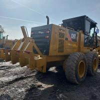 China Used Caterpillar Grader CAT140H 2024 with Diesel Engine Pump & Motor-90% New for sale