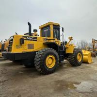 China High Quality Used Komatsu WA500 Front Loader Used Loaders for sale