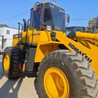 China Used Front Loader KOMATSU WA380 Secondhand Front Loaders for Sale for sale