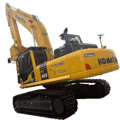China Used Komatsu PC450-8 Hydraulic Crawler Excavator with Diesel Engine Kawasaki Components & HAWE Pumps for sale