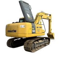 China Good Condition Renovated Used Digger Komatsu PC160  Hydraulic Crawler Used Excavators for sale