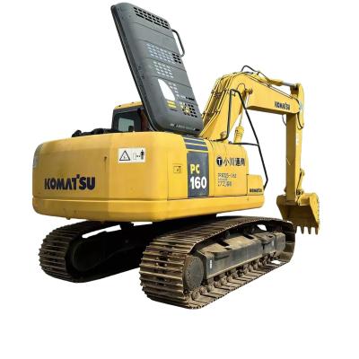 China Good Condition Renovated Used Digger Komatsu PC160  Hydraulic Crawler Used Excavators for sale
