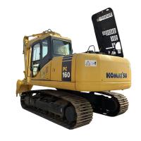 China Good Condition Renovated Used Digger Komatsu PC160  Hydraulic Crawler Used Excavators for sale