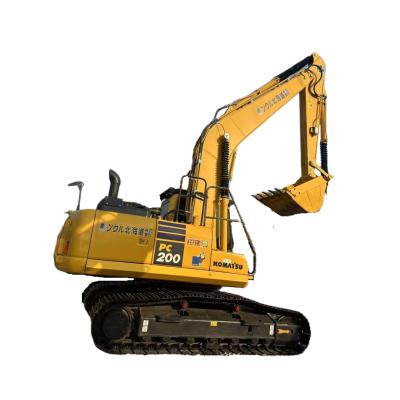 China Hot Sale Model KOMATSU PC200 Used Excavator 20ton Used Crawler Excavator for sale