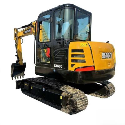 China Used Digger Sany SY60C Hydraulic Crawler Used Excavator SANY SY60C for sale