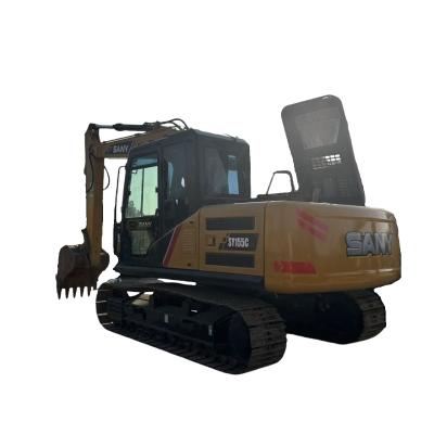 China Uesed Digger Sany SY155C Hydraulic Crawlerl Used Excavator for sale