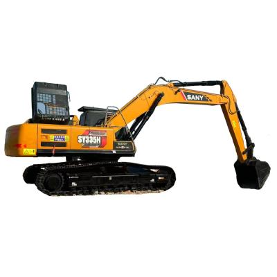 China Secondhand Used Digger Sany SY335H Hydraulic Crawlerl Used Excavator for sale