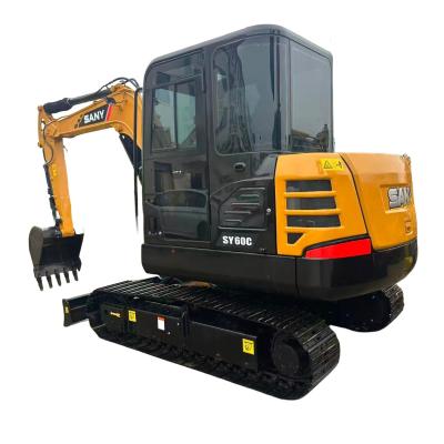 China Used Digger Sany SY60C Hydraulic Crawler Used Excavator SANY SY60C for sale