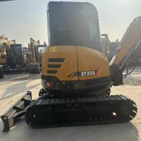 China Hot Selling Second Hand Excavator Used Digger Sany SY35U Hydraulic Crawler Used Excavator for sale