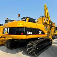 China Used Digger CATERPILLAR 320C Hydraulic  Crawlerl Used Excavators Sell for sale