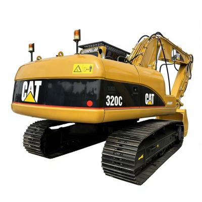 China Used Digger CATERPILLAR 320C Hydraulic  Crawlerl Used Excavators Sell for sale