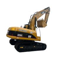 China Second hand Caterpillar 320C cralwer excavator for sale
