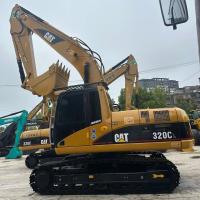 China Second hand Caterpillar 320C cralwer excavator for sale