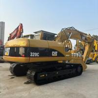 China Used Digger CATERPILLAR 320C Hydraulic Crawler Used Excavators Sell for sale