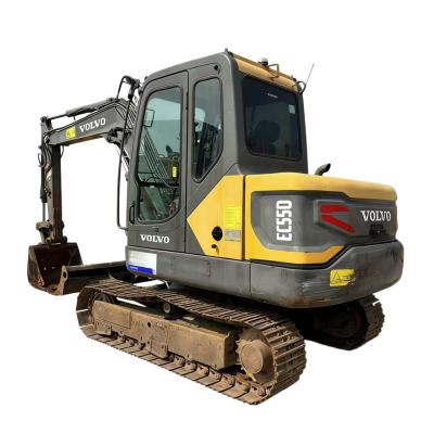 China Wholesale Used Digger Second Hand Volvo EC55D Hydraulic Crawler Used Excavators for sale
