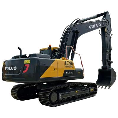China Used Digger Volvo 220  Hydraulic Crawler Used Excavators for sale
