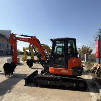 China Used Kubota  U55-4 mini cralwer excavator for sale
