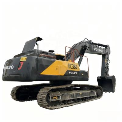 China Hot Selling Used Digger Volvo EC380 Hydraulic Crawler Used Excavators for sale