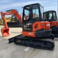 China Used Kubota  U55-4 mini cralwer excavator for sale
