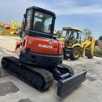 China Used Kubota  U55-4 mini cralwer excavator for sale