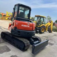 China Used Kubota  U55-4 mini cralwer excavator for sale