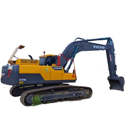 China 25 Tons Used Excavator VOLVO EC250 Second Hand Excavator Construction Machinery Secondhand Digger for sale
