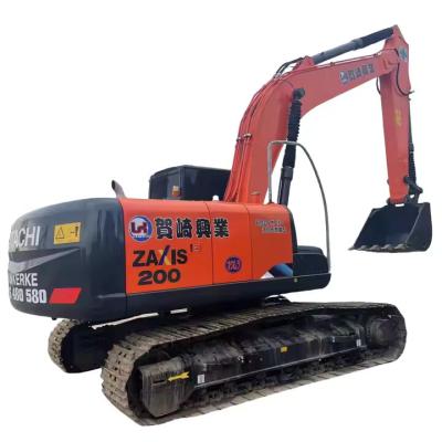 China HITACHI ZAXIS 200 Used 20TON Excavators Digger Bearing Core Component Excavator Good Condition for sale