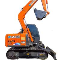 China 7TON Used Excavators HITACHI ZAXIS 70 Used Digger Bearing Core Component Excavator Good Condition for sale