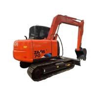China 7TON Used Excavators HITACHI ZAXIS 70 Used Digger Bearing Core Component Excavator Good Condition for sale