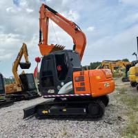 China 7TON Used Excavators HITACHI ZAXIS 70 Used Digger Bearing Core Component Excavator Good Condition for sale