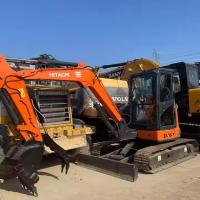 China 5.5TON Used Excavators HITACHI ZAXIS 55 Used Digger Bearing Core Component Excavator Good Condition for sale