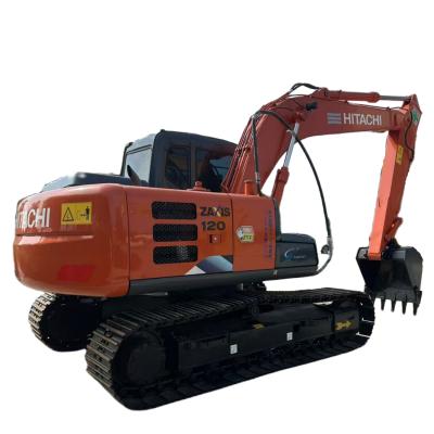 China 12 Tons Used Excavator HITACHI ZX120 Crawler Excavator Used Machinery HITACHI Used Digger for sale