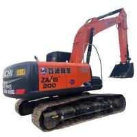 China Good Condition Used Digger Hitachi ZAXIS 200 Hydraulic  Crawler Used Excavators for sale