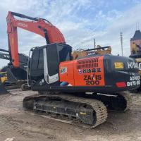 China Good Condition Used Digger Hitachi ZAXIS 200 Hydraulic  Crawler Used Excavators for sale