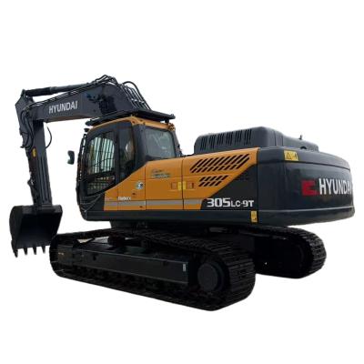 China Used Hyundai 305 Lc-9T Crawler Excavator Cummins Engine Kawasaki Hydraulic 90% NEW Condition Good Operation Competitive Price for sale