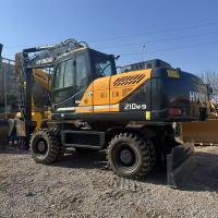 China Second hand  Hyundai 210w-9  wheel excavator for sale