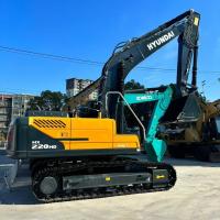 China Wholesale Used Digger HYUNDAI  220HD Hydraulic  Crawler Used Excavators for sale