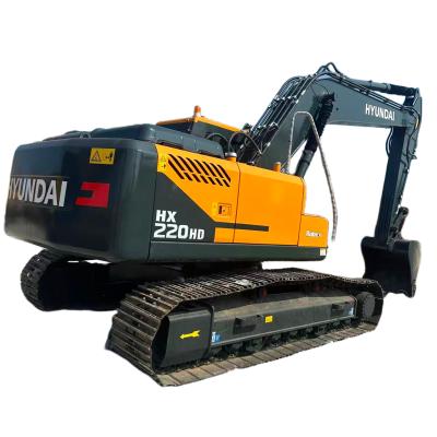 China Construction Machinery 22 Tons Used Excavator  HYUNDAI 220HD Crawler Excavator Original China for sale