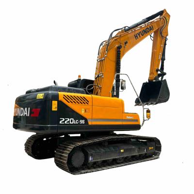 China Wholesale Used Digger HYUNDAI 220-9S Excavator Hydraulic Crawler Digger for sale