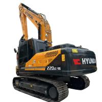 China HYUNDAI 220 Used Excavator in Stock Construction Machine Secondhand Digger for sale