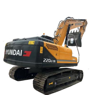 China HYUNDAI 220 Used Excavator in Stock Machine Equipment for Sale for sale