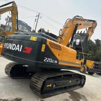 China HYUNDAI 220 Used Excavator in Stock Machine Equipment for Sale for sale