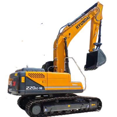 China Used Excavator HYUNDAI 220 Machine Excavator Equipment for Sale in Stock for sale