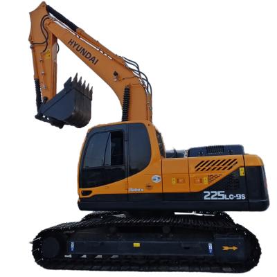China HYUNDAI 225LC Used Excavator Great Quality Hydraulic Digger Second Hand Excavator for Construction for sale